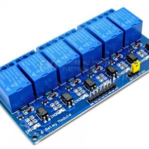 Módulo de 6 relés - Tienda Prometec