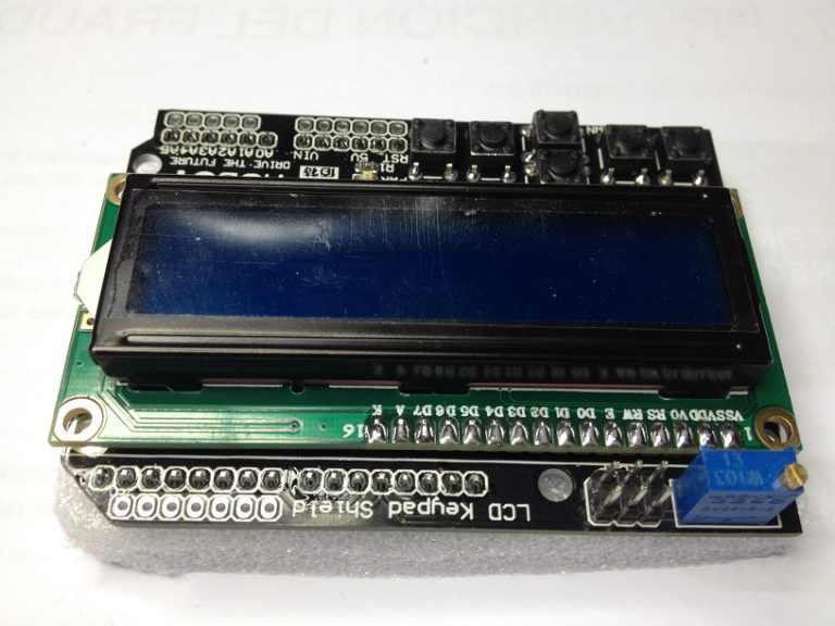 LCD Keypad Shield - Tienda Prometec