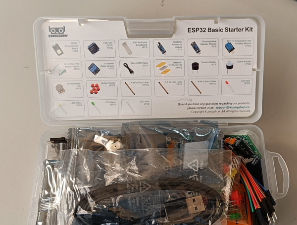 ESP32 Basic Starter Kit - Tienda Prometec